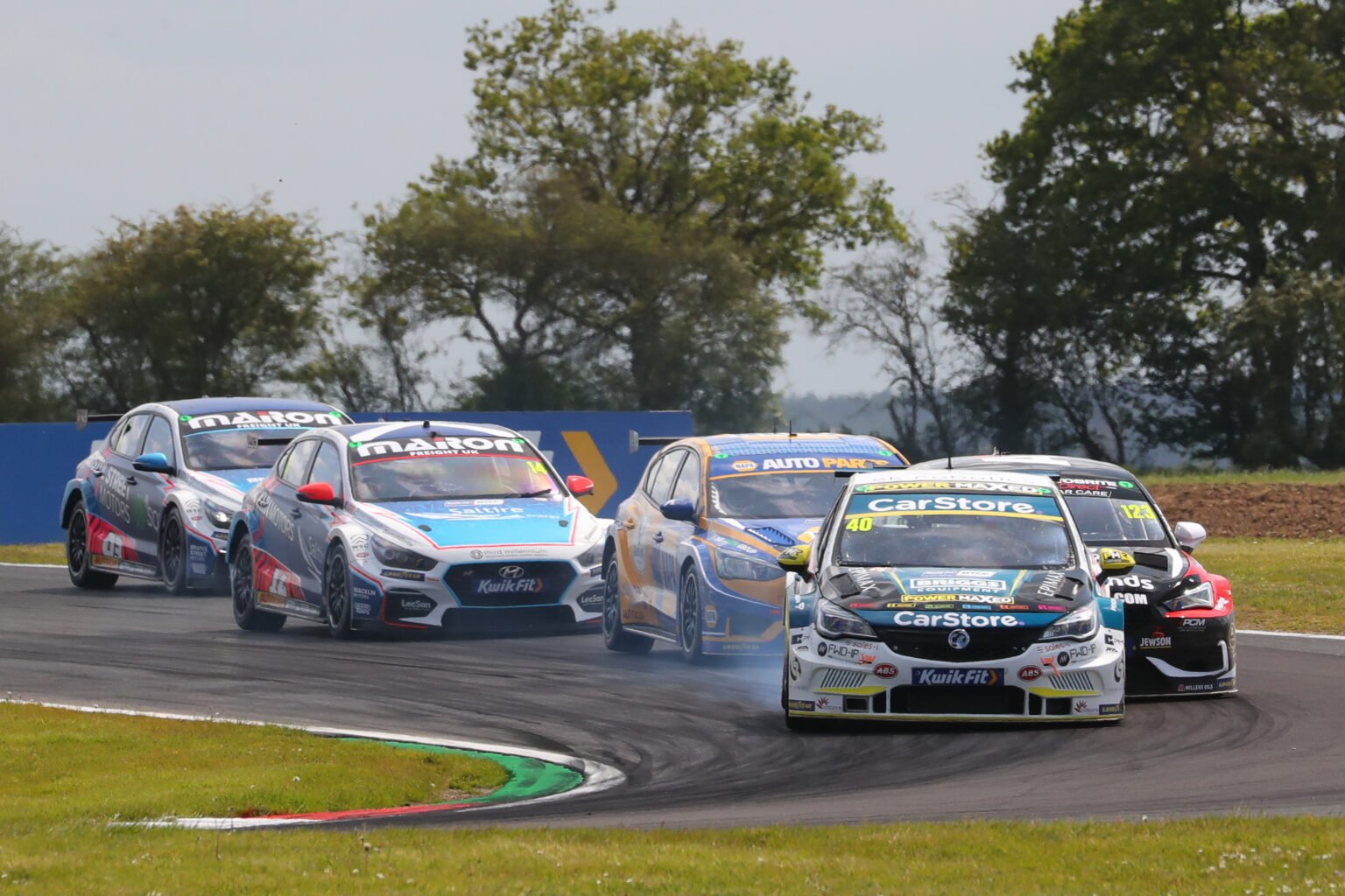Árón Taylor-Smith leads the line for CarStore Power Maxed Racing at ...
